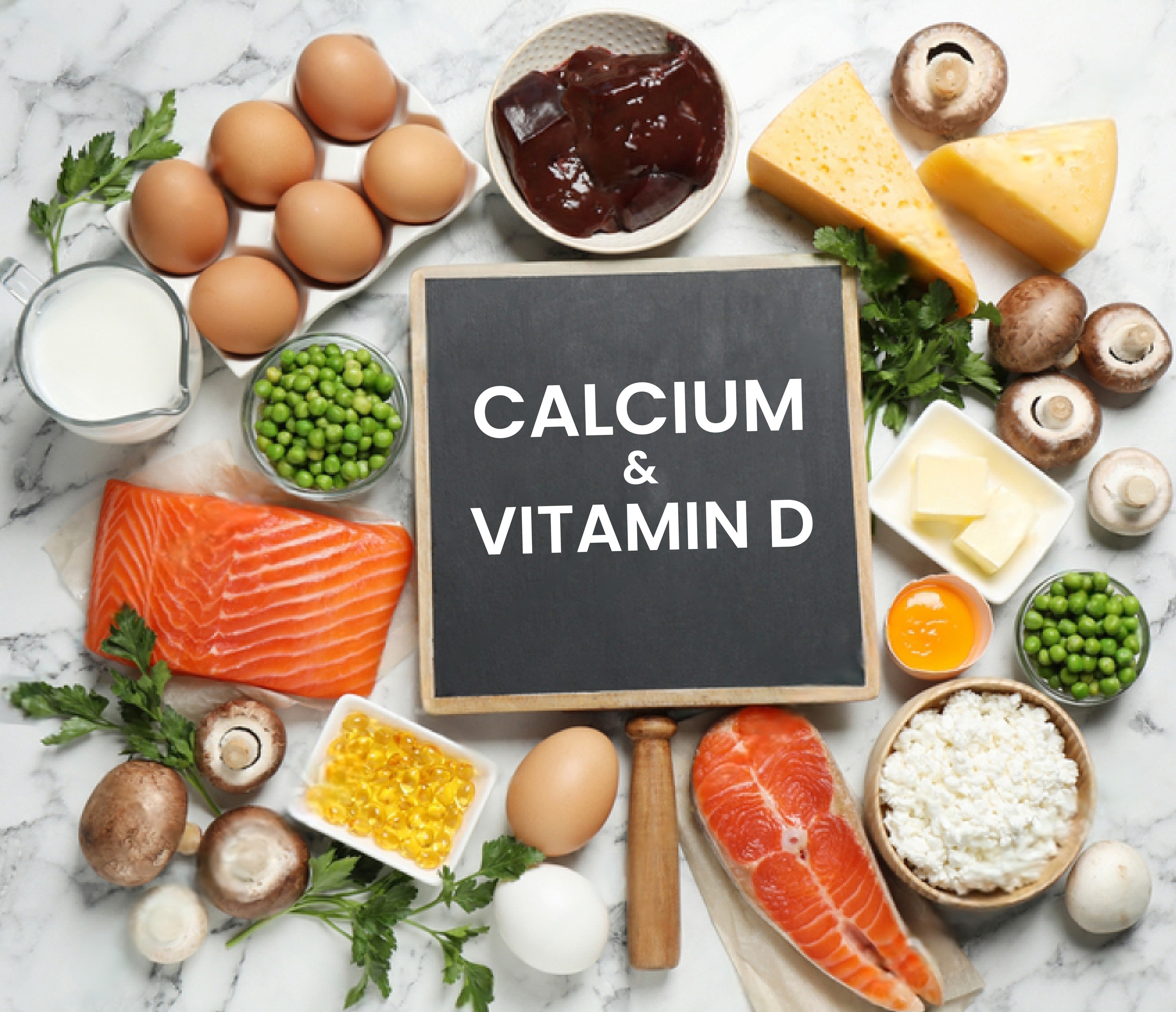 Top Food Sources of Calcium and Vitamin D For Healthy Bones – Nutrix ...