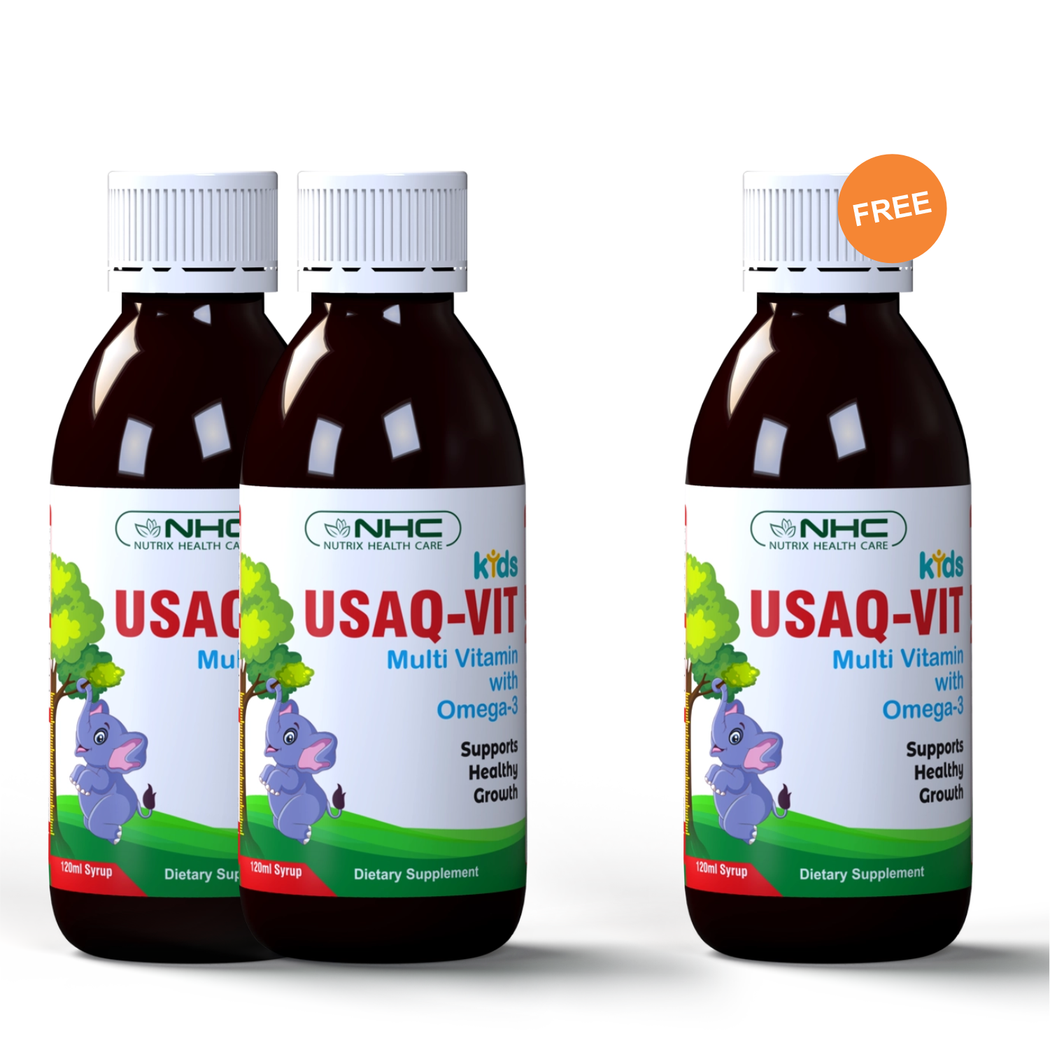 2 Usaq Vit Syrup + 1 Free Usaq Vit Syrup – Nutrix Health Care